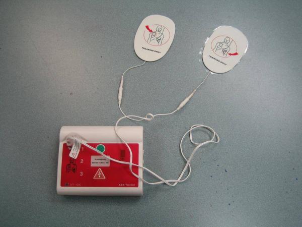 Summerside Police Department receives 1st AED - Edmonton First Aid